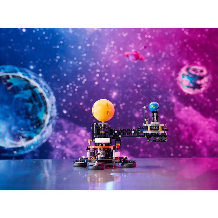 LEGO Technic Planet Earth And Moon In Orbit - 526 Pieces | Mind Games ...