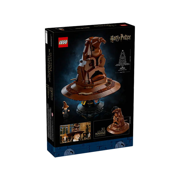 LEGO Harry Potter Talking Sorting Hat - 561 Pieces | Mind Games Canada