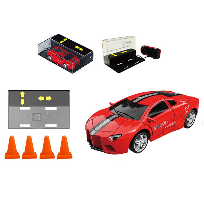 RC Car Mini Race Remote Control Car Red 2.4G | Mind Games Canada
