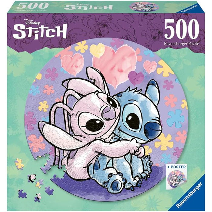 Ravensburger Circle Of Colors Stitch 500 Pieces Jigsaw Puzzle | Mind ...