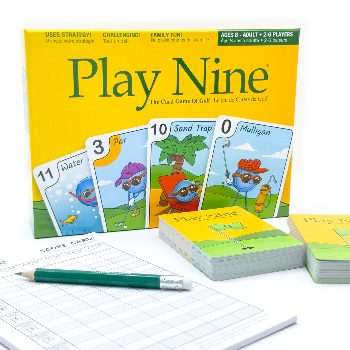 Play Nine The Card Game Of Golf | Mind Games Canada