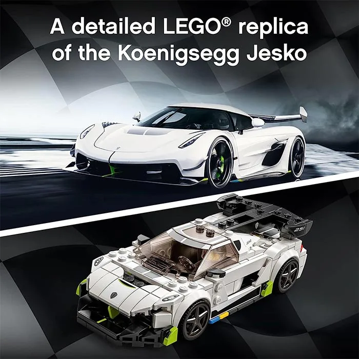 Lego Speed Champions Koenigsegg Jesko Racing Sports Car Toy | Mind ...