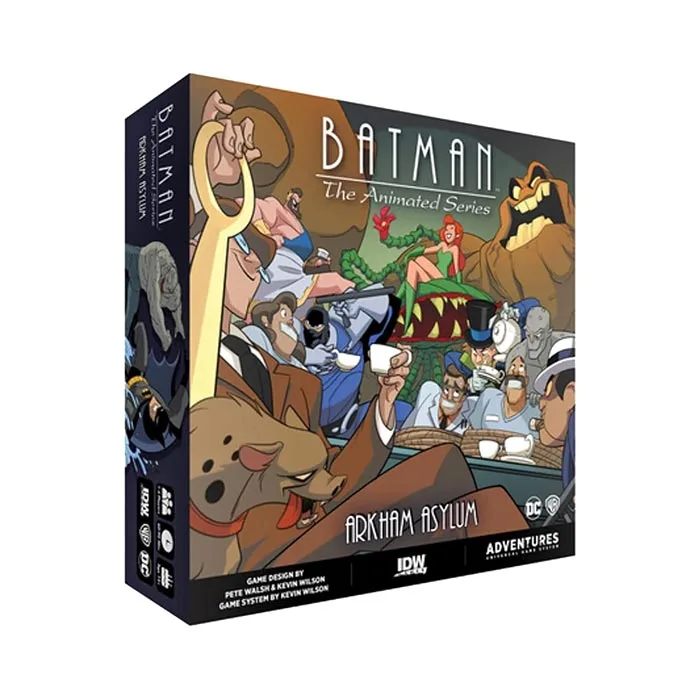 IDW Games: Batman The Animated Series: Arkham Asylum Expansion | Mind ...