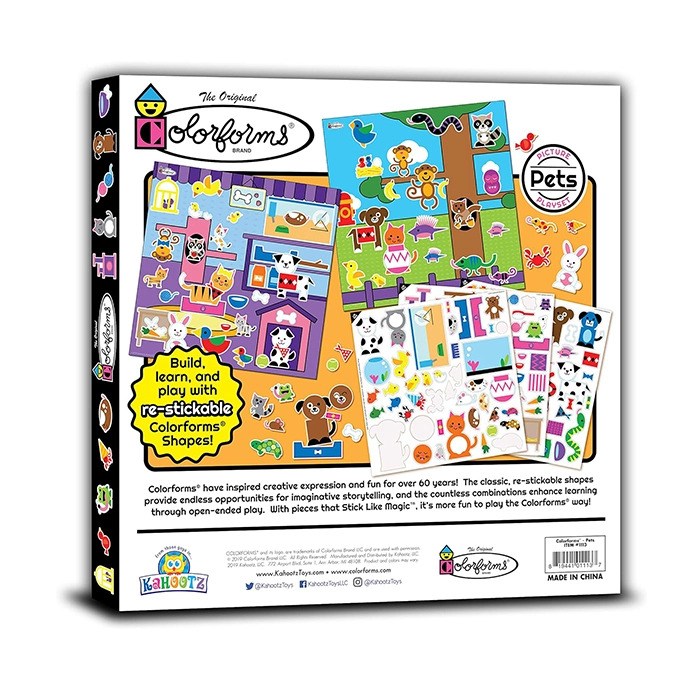 Colorforms Pets Picture Playset | Mind Games Canada