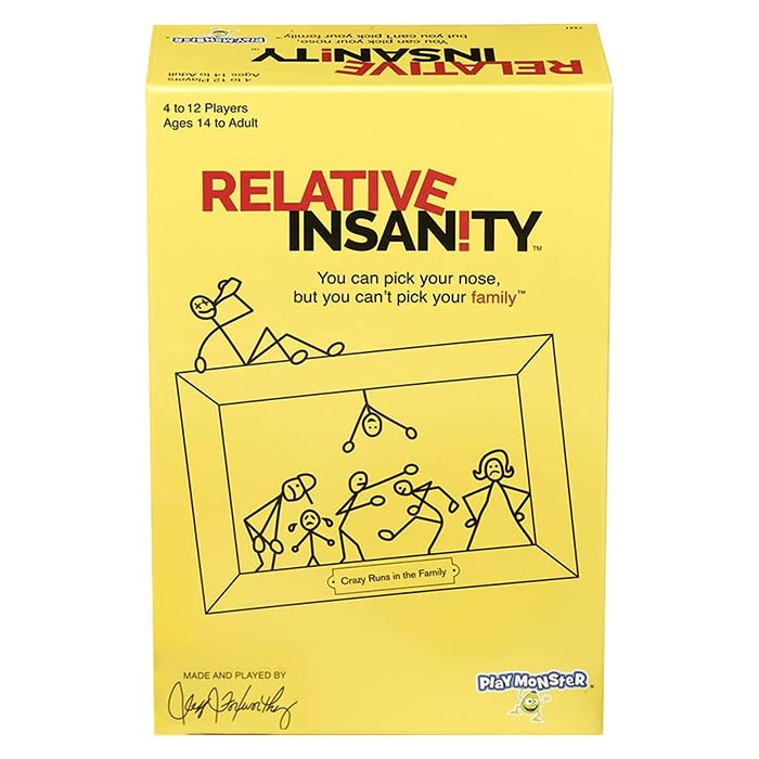 Playmonster Relative Insanity Mini Game | Mind Games Canada