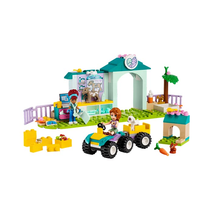 LEGO Friends Farm Animal Vet Clinic - 161 Pieces | Mind Games Canada