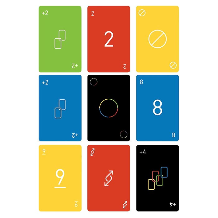Uno Minimalista Card Game | Mind Games Canada