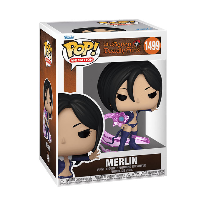 Funko Pop! Merlin With Incantation ORB Seven Deadly Sins | Mind Games ...