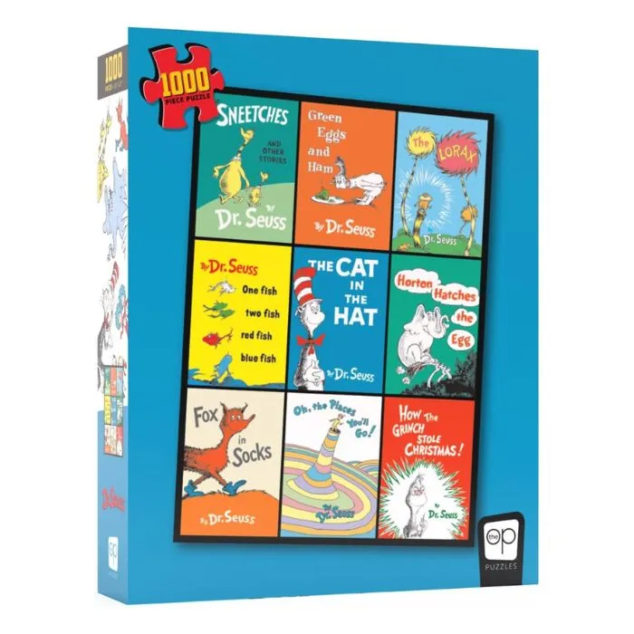 The Dr. Seuss Collection 1000 Piece Jigsaw Puzzle | Mind Games Canada