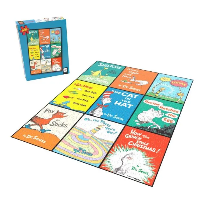 The Dr. Seuss Collection 1000 Piece Jigsaw Puzzle | Mind Games Canada