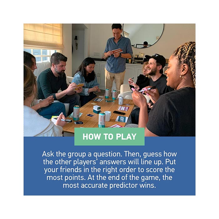 Lineup The Social Guessing Game | Mind Games Canada