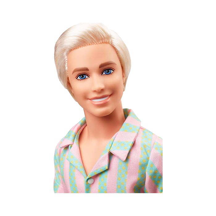Barbie The Movie Ken Doll Wearing Pastel Pink And Green | Mind Games Canada