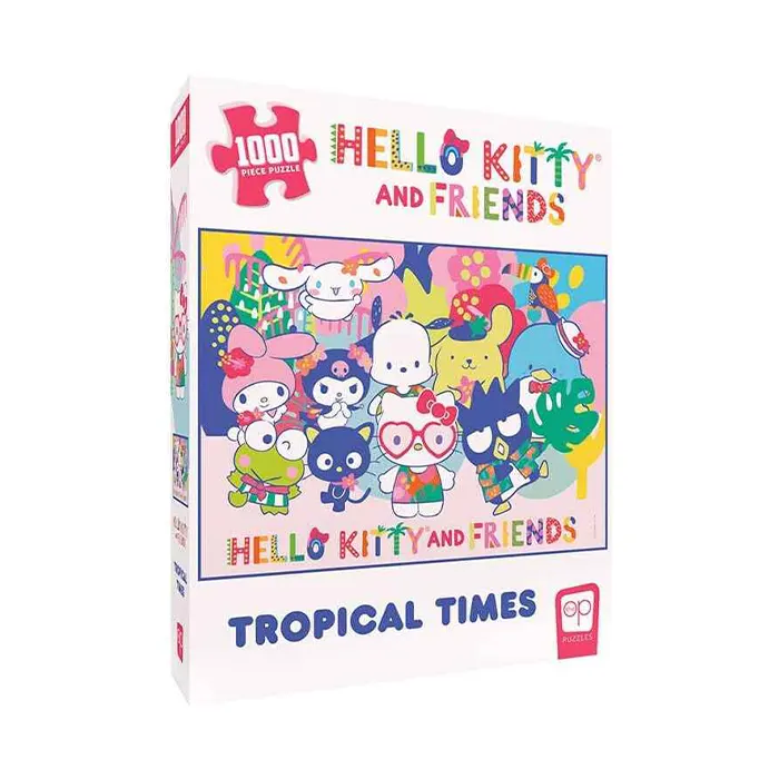 Hello Kitty And Friends Tropical Times 1000 Piece Jigsaw Puzzle | Mind ...