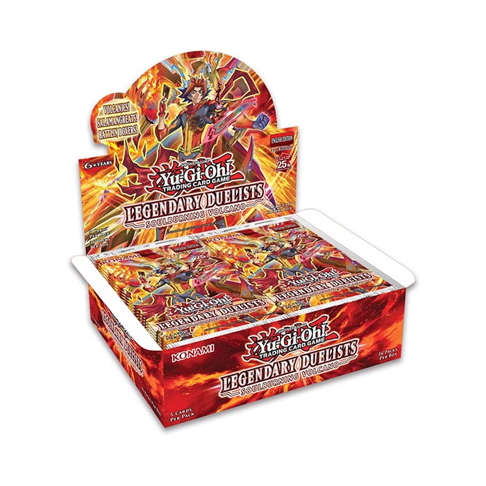 Yu-Gi-Oh! TCG: Legendary Duelists Soulburning Volcano Booster Box | Mind Games Canada