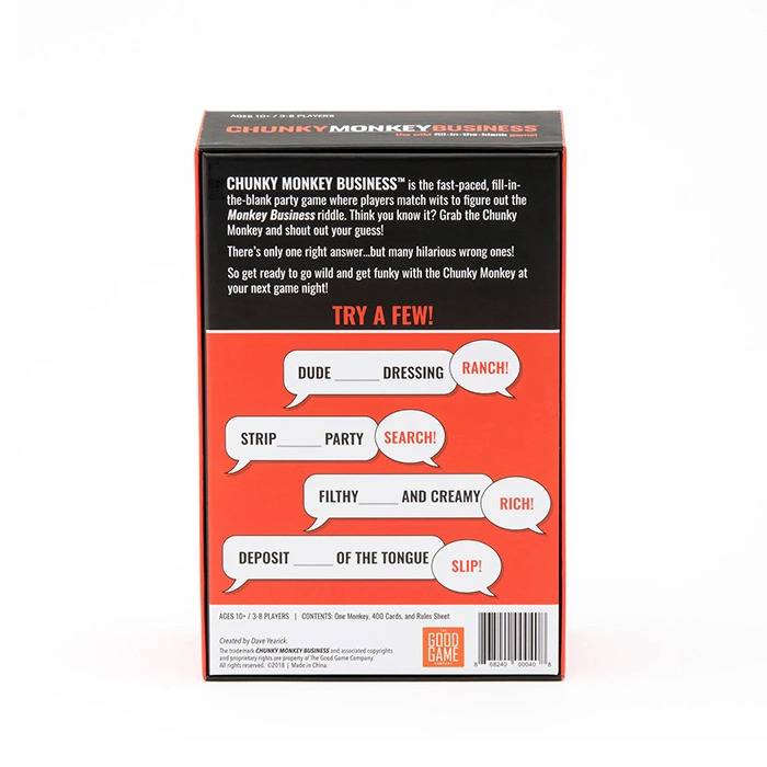 Chunky Monkey Business Fun Family Party Game | Mind Games Canada