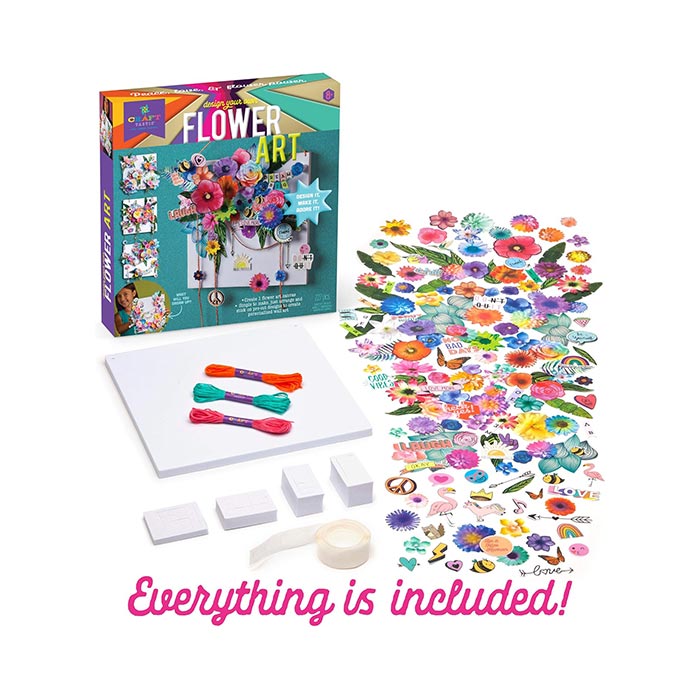 Craft Tastic Design Your Own Flower Art | Mind Games Canada