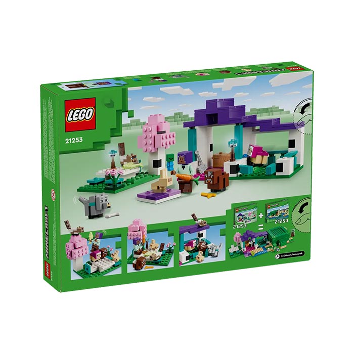 LEGO Minecraft The Animal Sanctuary 206 Pcs | Mind Games Canada