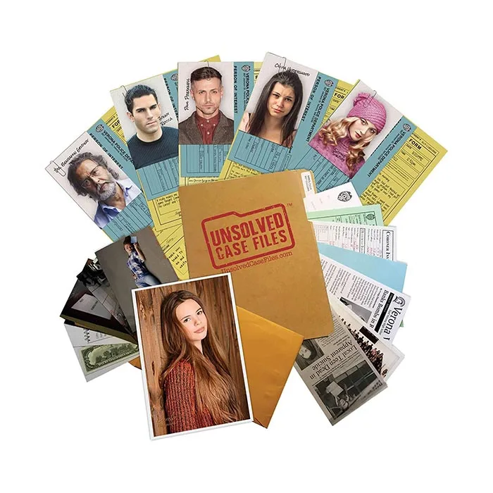 Unsolved Case Files Banks, Jamie - Cold Case Murder Mystery Game | Mind ...