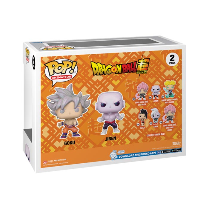 Funko Pop! Dragon Ball Super Goku Vs. Jiren Pop!! 2-Pack | Mind Games ...