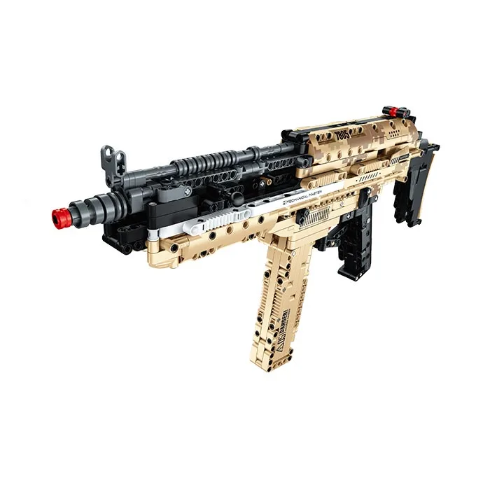 Block Kit Submachine Gun - 939 Pieces | Mind Games Canada