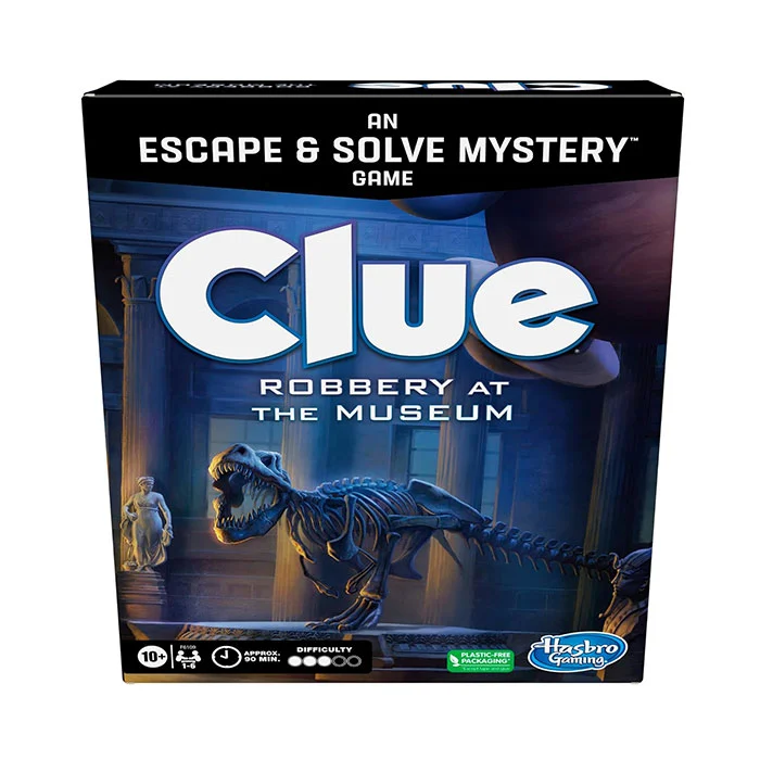 Hasbro Clue Escape Robbery At The Museum Board Game | Mind Games Canada