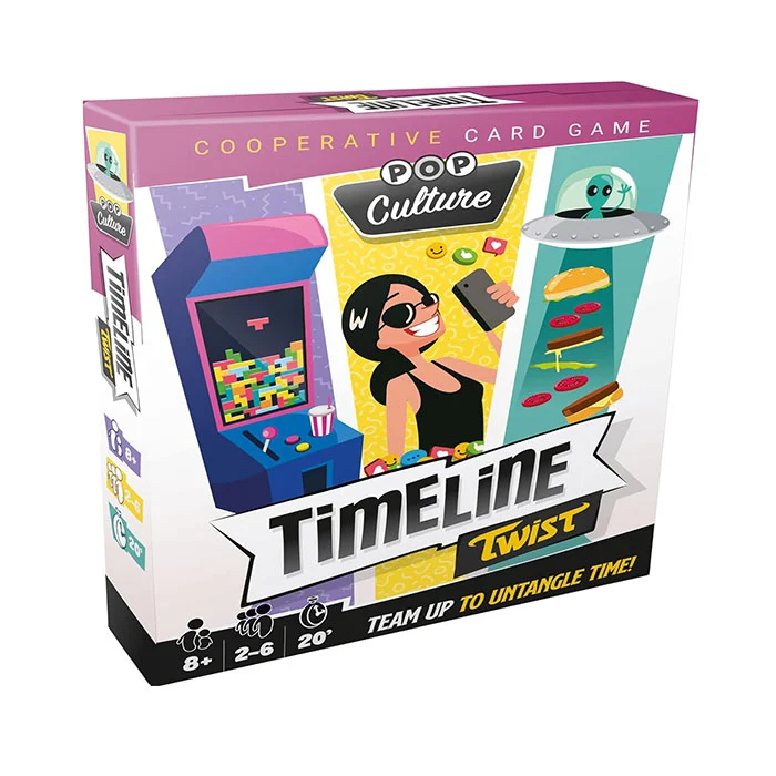 Zygomatic Timeline Twist Pop Culture Trivia Family Game | Mind Games Canada