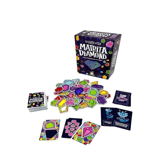 Gamewright Curse Of The Maldita Diamond Card Game For Kids And Family ...