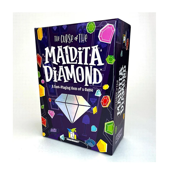 Gamewright Curse Of The Maldita Diamond Card Game For Kids And Family ...