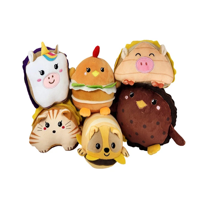 Plush Sandoichi Sandwich Assorted 6 Inch (Random Pick) | Mind Games Canada