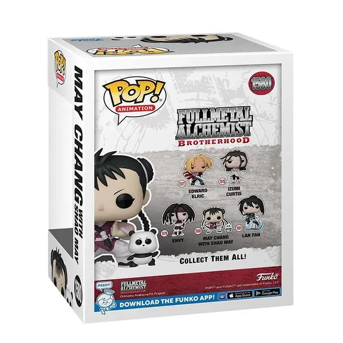 Funko Pop And Buddy Fullmetal Alchemist Brotherhood May Chang With ...