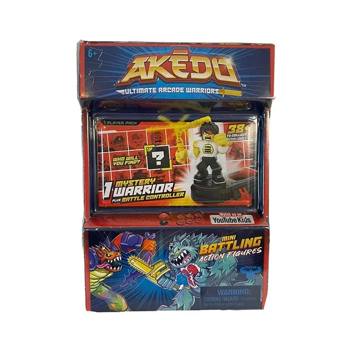 Akedo Ultimate Arcade Warriors Assorted Series 1 (Random Pick) | Mind ...