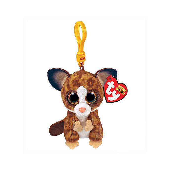 Ty Beanie Boos Blinky Bush Baby Clip Brown | Mind Games Canada