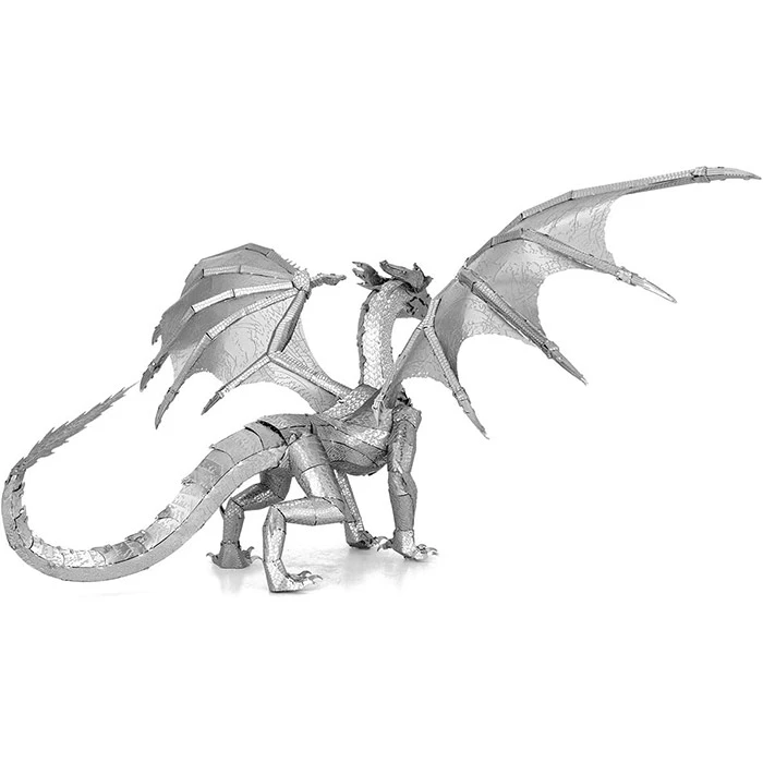 Metal Earth Steel Dragon 3D Metal Model Kit Premium Series | Mind Games ...