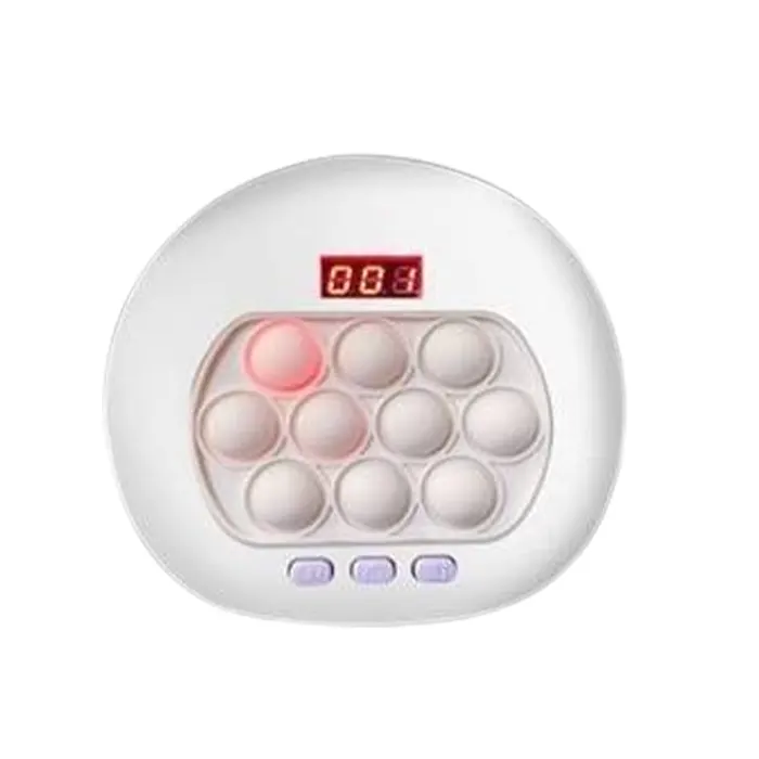 Fast Push Pop It Game With LED White | Mind Games Canada