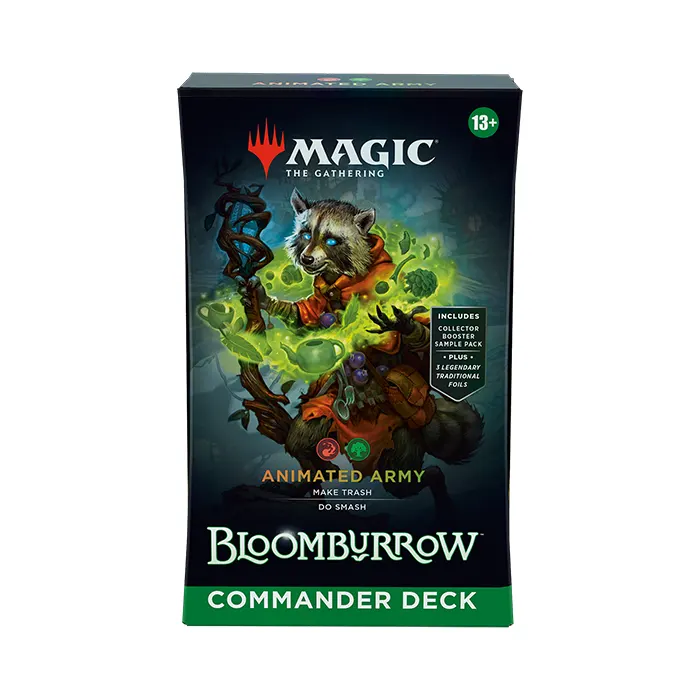 MTG TCG: Bloomburrow Animated Army Commander Deck | Mind Games Canada