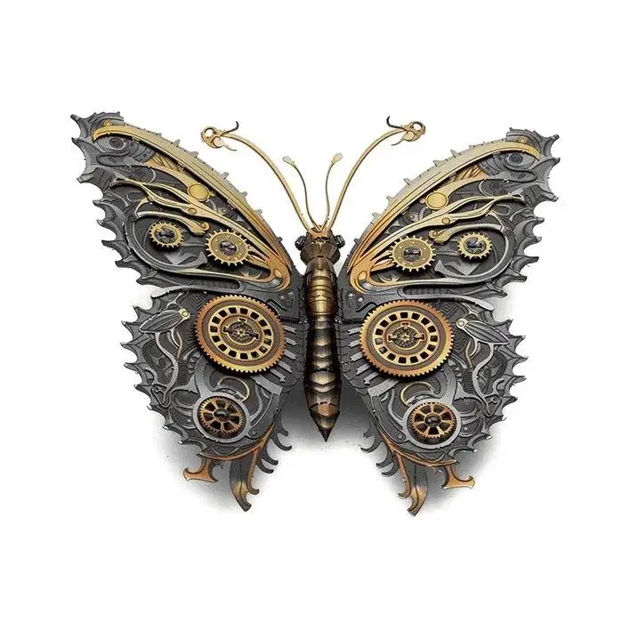 Metal Earth Steampunk Butterfly 3D Model Kit | Mind Games Canada