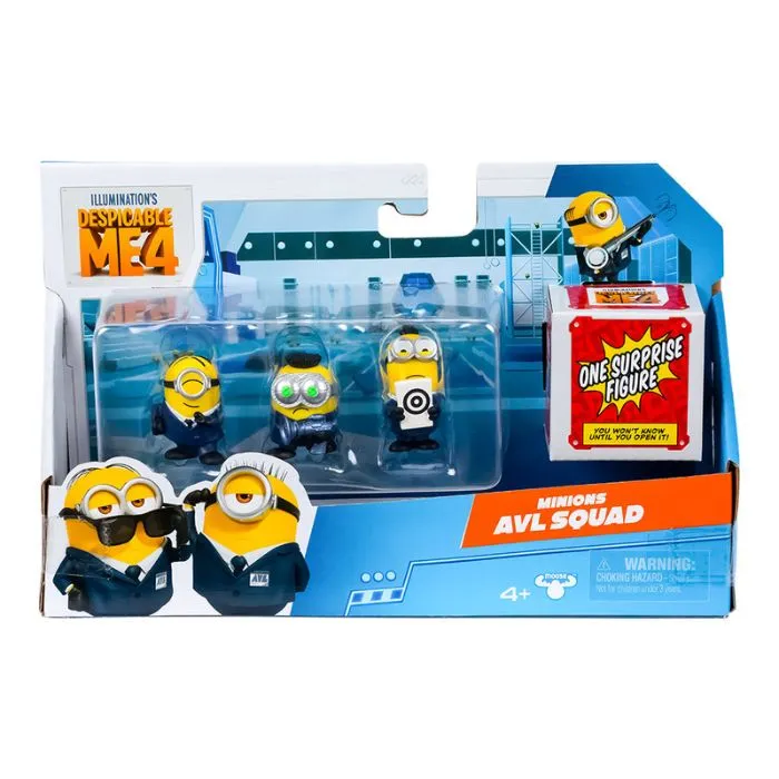 Minions Figure 2 Inch Assortment Four Pack Mind Games Canada