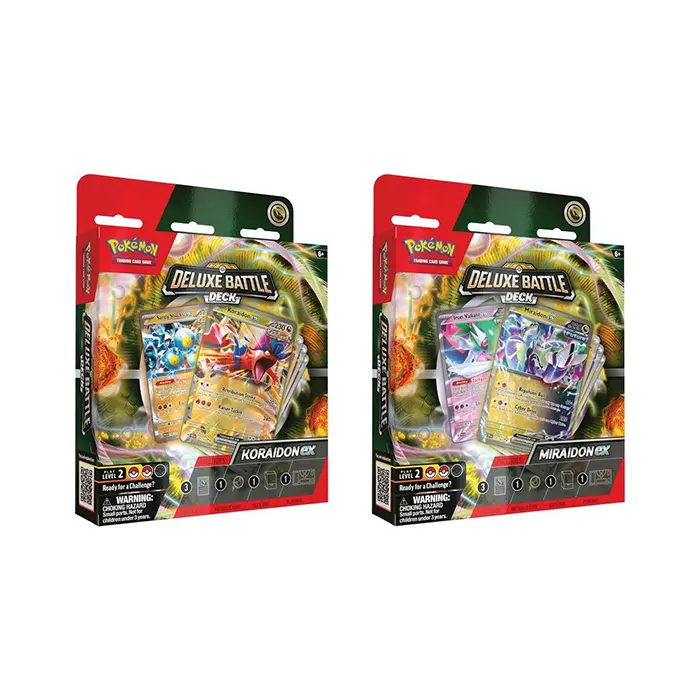 Pokemon Deluxe Battle Decks Miraidon/Koraidon EX | Mind Games Canada