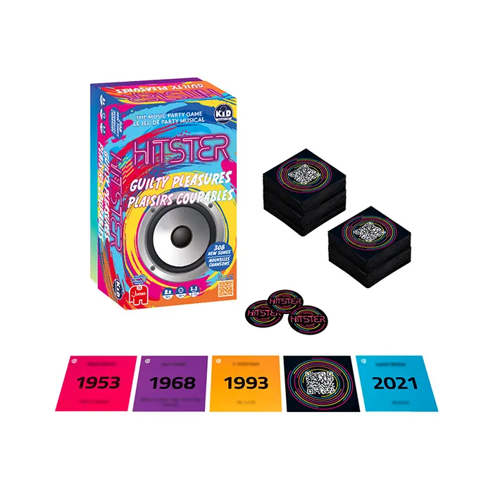 Hitster Guilty Pleasures -Music Party Game | Mind Games Canada