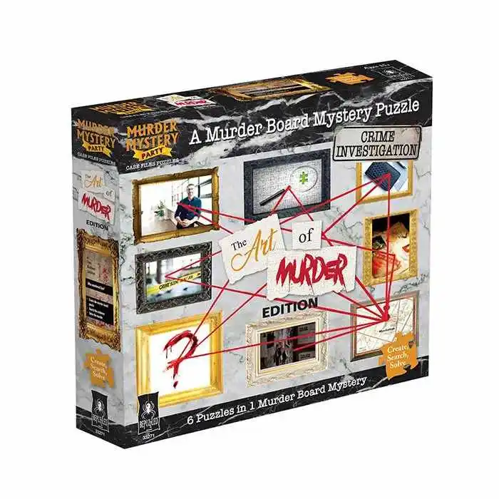 University Games Murder Mystery Party Case File The Art Of Murder ...
