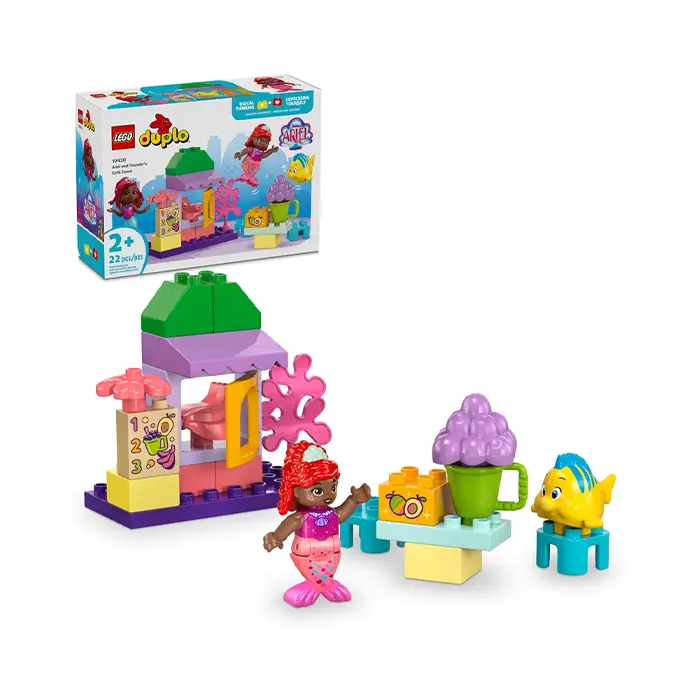 LEGO Duplo Ariel And Flounder S Cafe Stand - 22 Pieces | Mind Games Canada