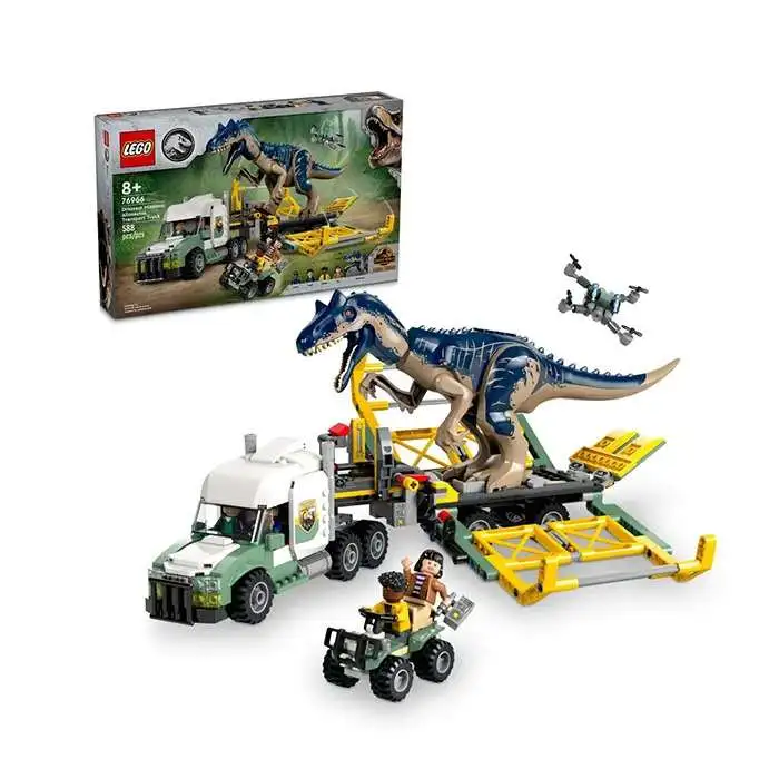 LEGO Jurassic World Dinosaur Missions Allosaurus Transport Truck Toy ...