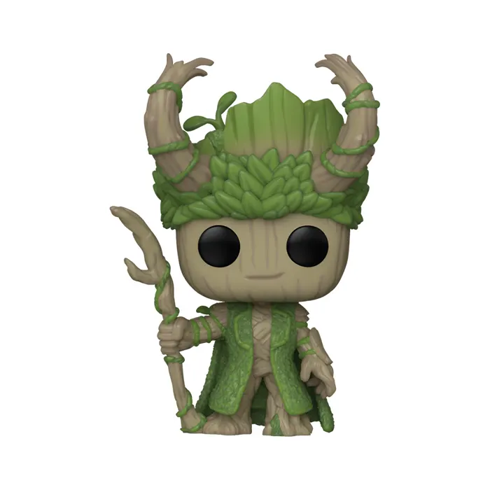 Funko Pop! Movies Marvel We Are Groot: Groot As Loki | Mind Games Canada