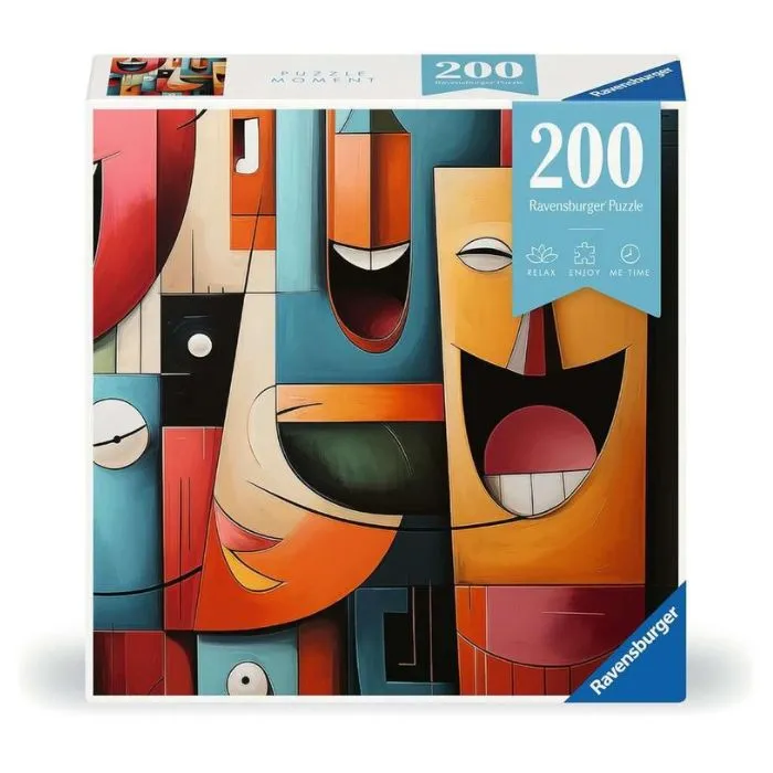 Ravensburger Happy Cubism 200 Piece Jigsaw Puzzle | Mind Games Canada