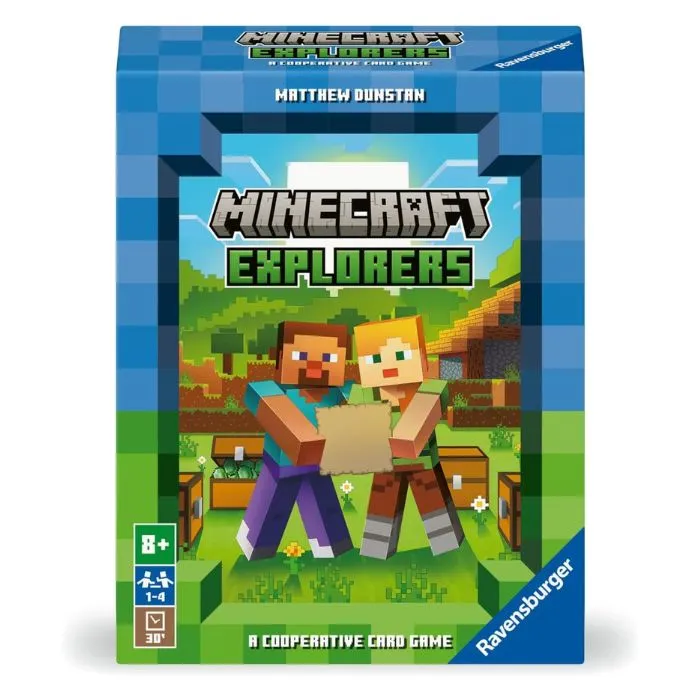Ravensburger Minecraft Explorers Cooperative Card Game | Mind Games Canada