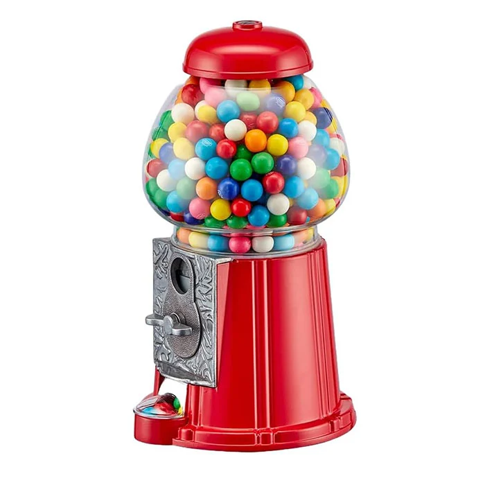 Tradeopia Old Fashioned Gumball Machine Metal Cast 12 Inch | Mind Games ...