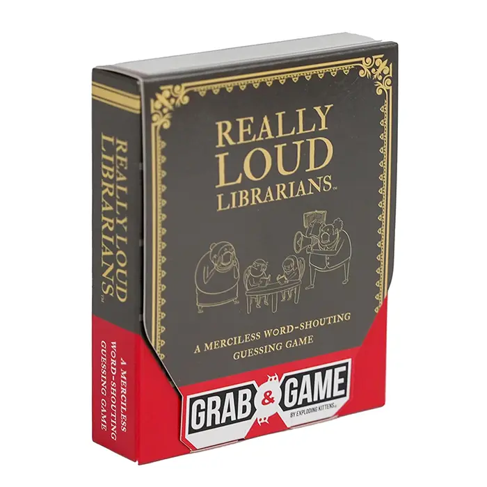 Exploding Kittens Really Loud Librarians Grab And Game | Mind Games Canada