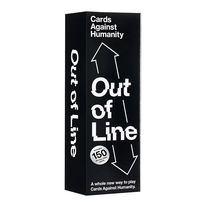 Cards Against Humanity Out Of Line Card Game | Mind Games Canada