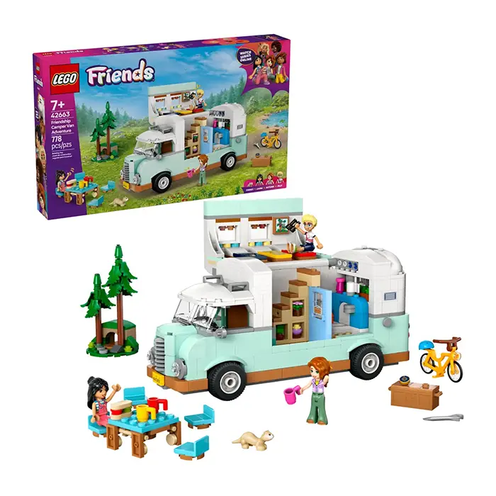 LEGO Friends Friendship Camper Van Adventure 778 Pieces | Mind Games Canada