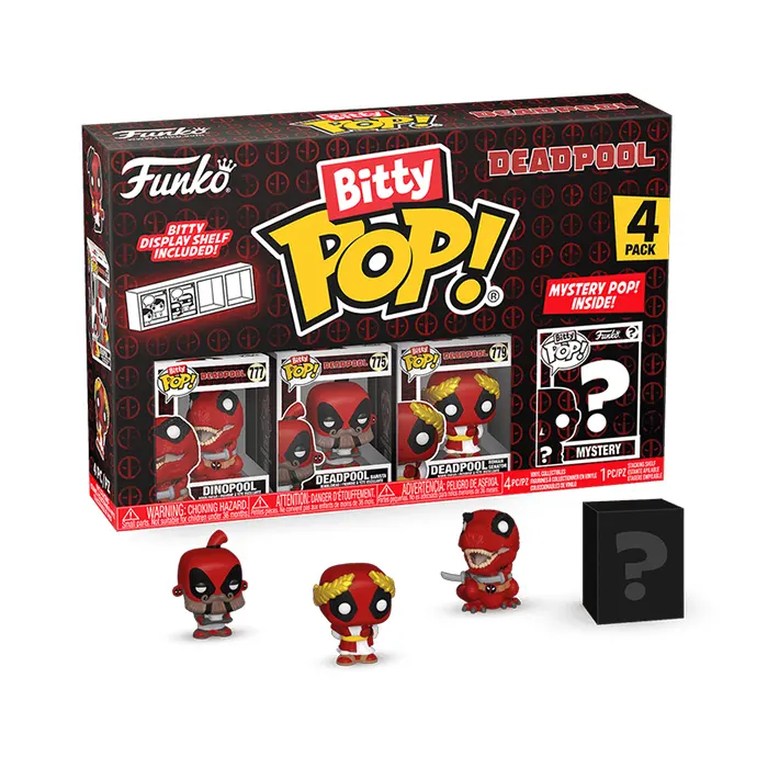 Funko Bitty Pop! Deadpool 4-pack Series 3 | Mind Games Canada